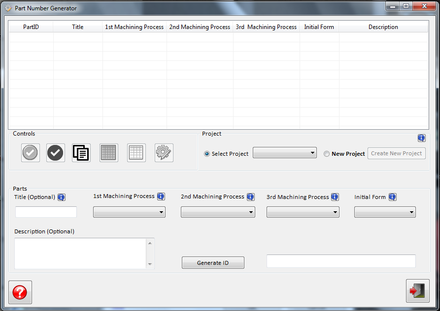 PartID - Part Number Generator - Design Organization Tools